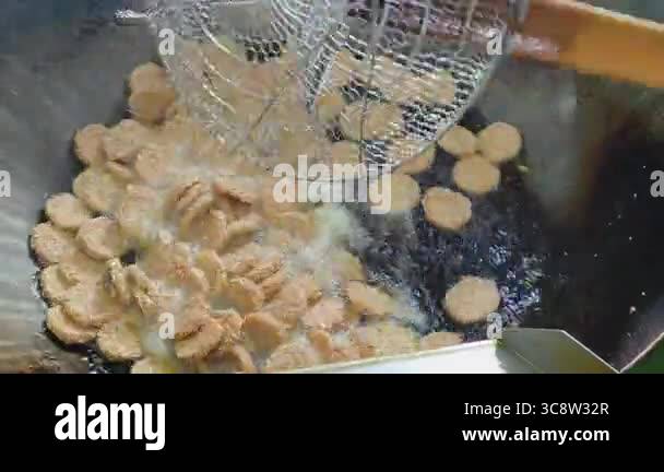 Puffed crispy rice crackers Stock Videos & Footage - HD and 4K Video ...
