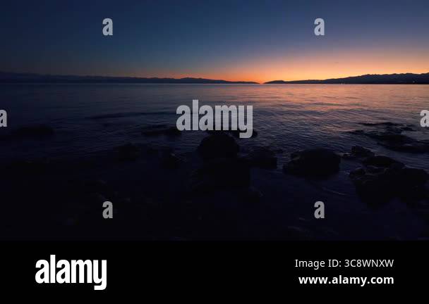 Beautiful twilight view lake Stock Videos & Footage - HD and 4K Video ...