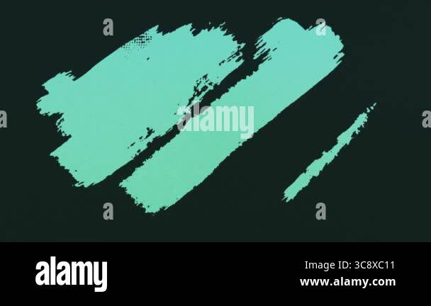 Stone rectangle green flare video for opening video background and ...