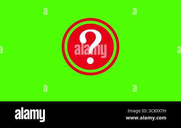 Red circle question mark animation Stock Videos & Footage - HD and 4K ...
