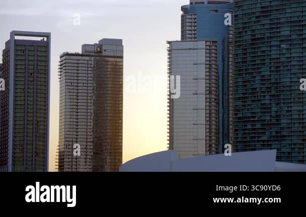 Miami, FL, USA - May 15, 2025: Miami stock video backgrounds shot in 8k ...