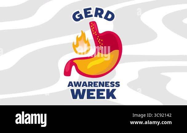 Gerd Awareness month for better prevention of gerd Stock Video Footage ...