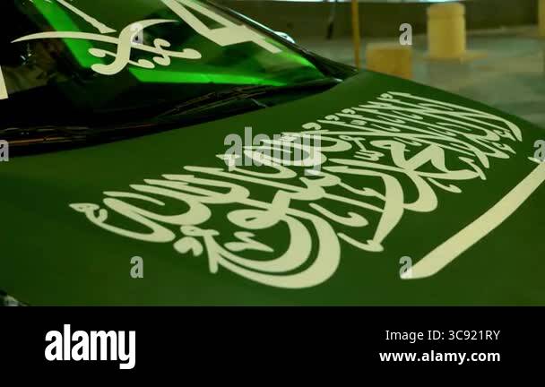 Saudi national day car decoration Stock Videos & Footage - HD and 4K ...
