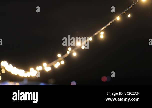 Night Desert Camp with City Lights KSA. Scenic night view of a cozy ...