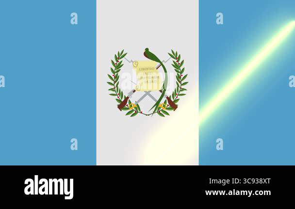 guatemala flag with animated light sweep Stock Video Footage - Alamy