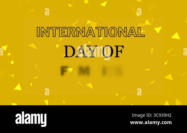 International Day of Families - 15 May Stock Video Footage - Alamy