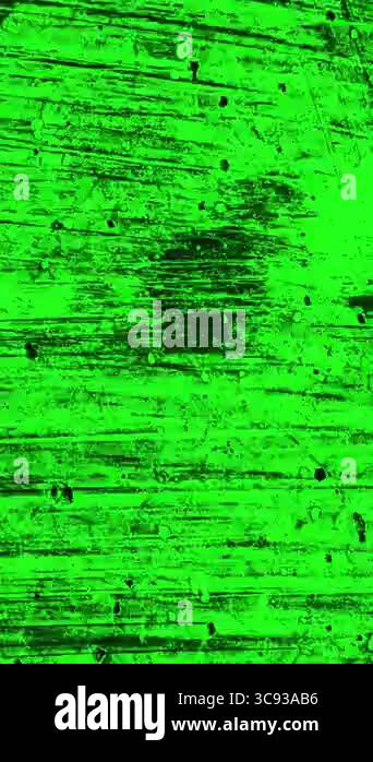 grunge grime abstract background, animation isolated on green screen ...