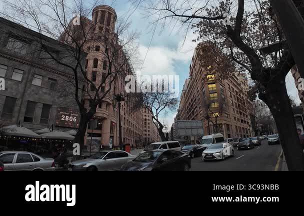 Yerevan, Armenia - February 14, 2025 - candid street scene in Yerevan ...