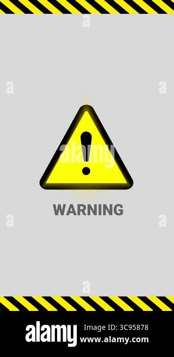 Symbol safety sign warning Stock Videos & Footage - HD and 4K Video ...
