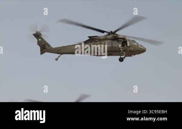 Saudi military helicopters in flight Stock Videos & Footage - HD and 4K ...