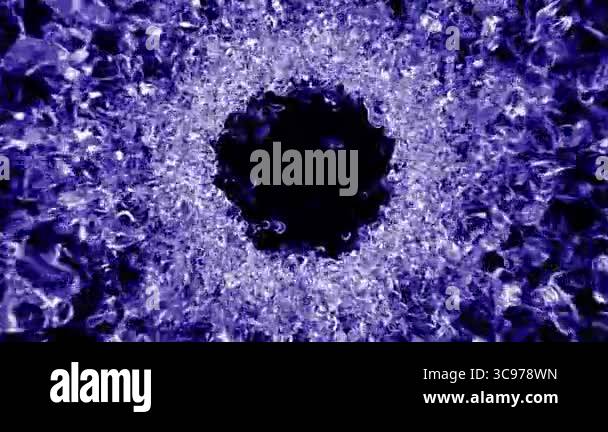 Futuristic Tunnel with Glowing Light Stock Video Footage - Alamy