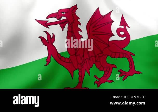 Wales flag waving wind in Stock Videos & Footage - HD and 4K Video ...