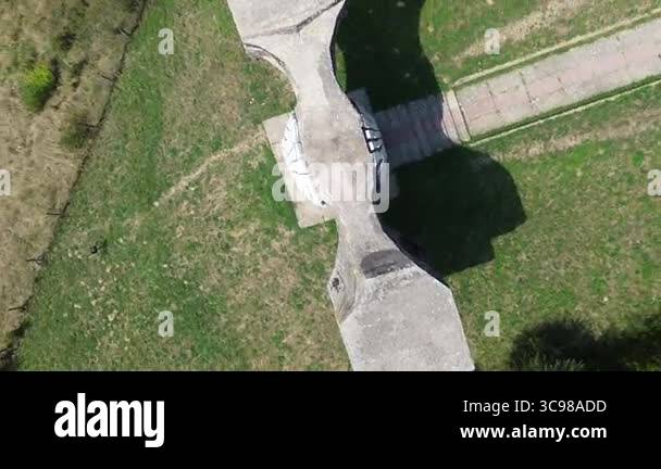 Yugoslav brutalistic Monument to the Revolution of the People of ...