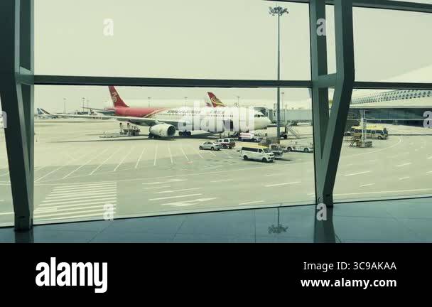 Shenzhen airport china Stock Videos & Footage - HD and 4K Video Clips ...