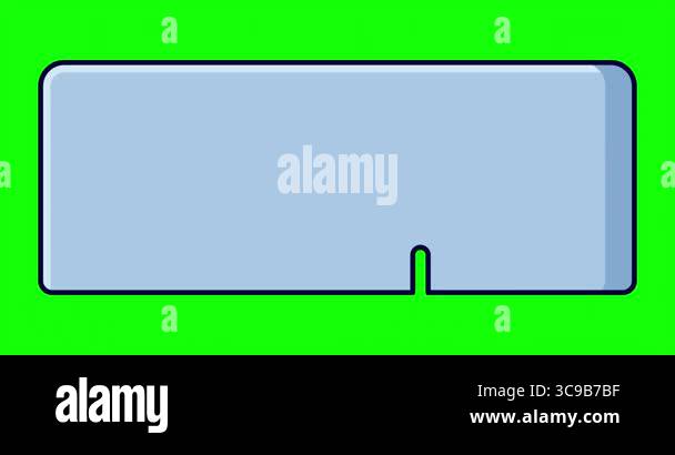 RAM memory computer animation. Computer RAM animation. Random access memory. Flat cartoon style ...