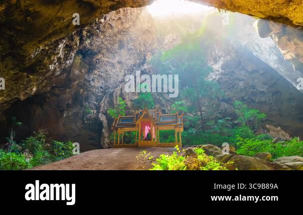 Timelapse Phraya Nakhon Cave is a cave located in Khao Sam Roi Yot ...