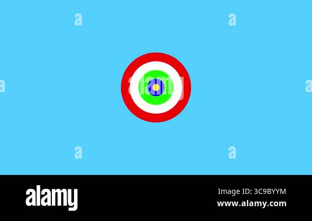 Target blue arrow icon vector Stock Videos & Footage - HD and 4K Video ...