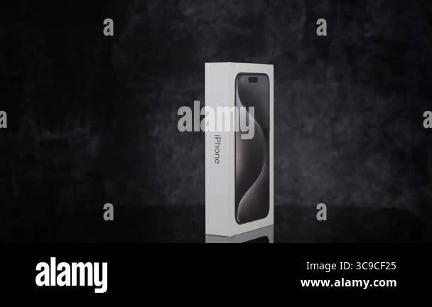 Apple iphone 15 box Stock Videos & Footage - HD and 4K Video Clips - Alamy