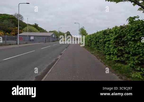 A walk along the River Forth estuary near Rosyth Dockyard reveals a ...