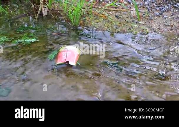 Pattaya Chon Buri Thailand 2018 Environmental Pollution Waste Plastic ...
