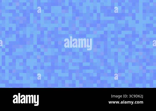 Blue pixelated background with red square suitable for technology ...