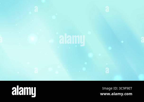 Light blue gradient background with glowing dots and smooth light ...