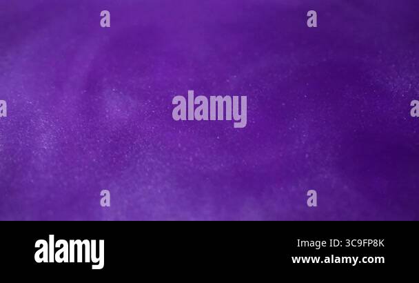 Sparkling flow. Mystical liquid. Dust stream ink haze emulsion. Violet ...