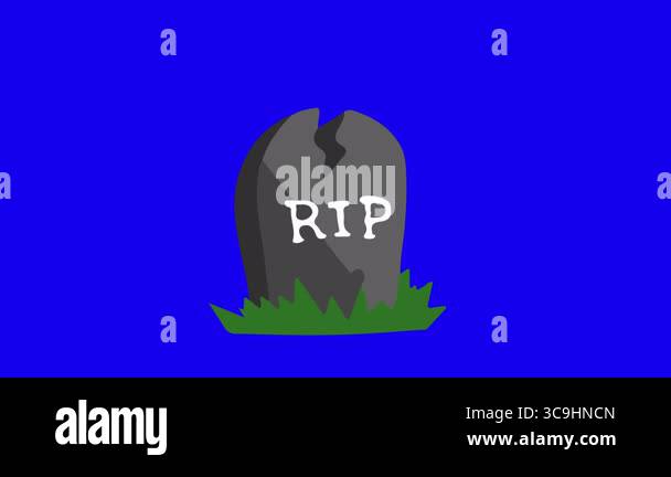 Tombstone, Gravestone, Headstone with grass and light sweep vector ...