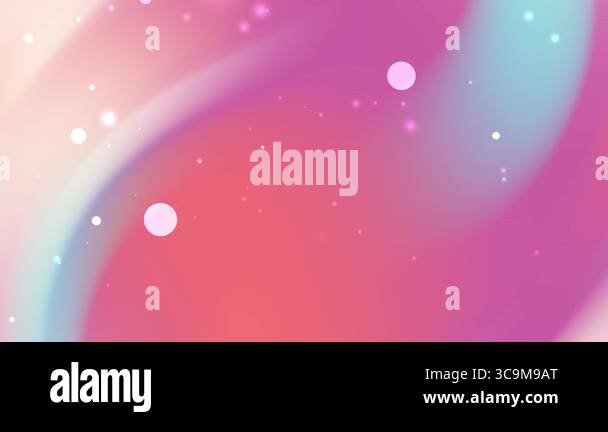 pink orange blue Gradient background with white and pink circles ideal ...