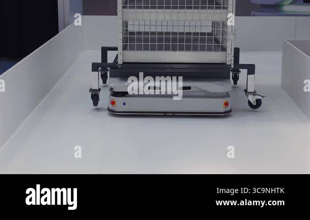Distribution Warehouse Automation Mobile Robot Flow Rack Tech Stock ...