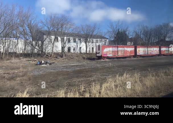 Abandoned building in Ontario, Canada Stock Video Footage - Alamy