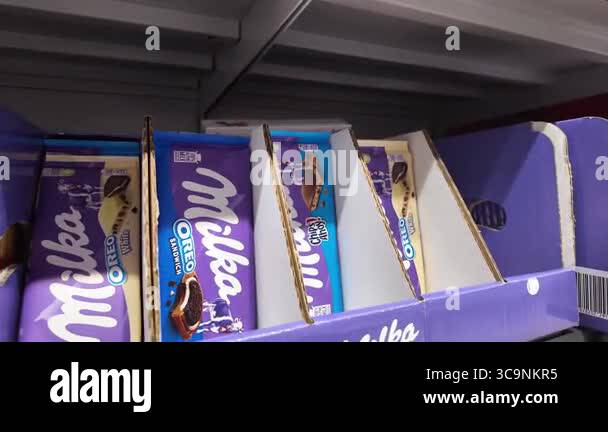 Poznan, Poland - June 2, 2025: An inviting array of delectable ...