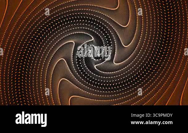 Wire Frame Spiral Background Futuristic 3D Grid Design & Digital Motion ...