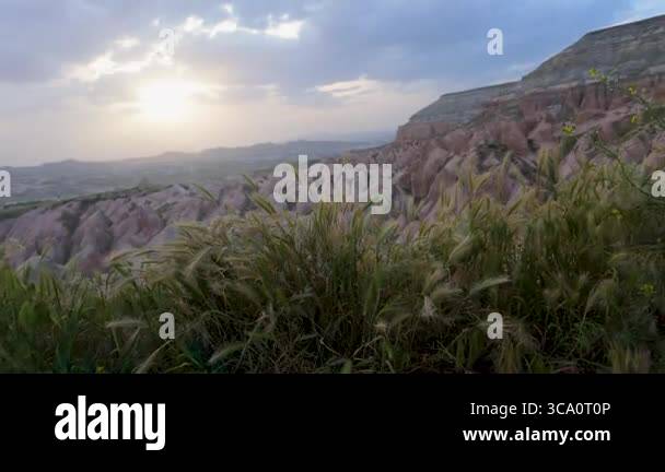 Experience the enchanting view of colorful rock formations in ...