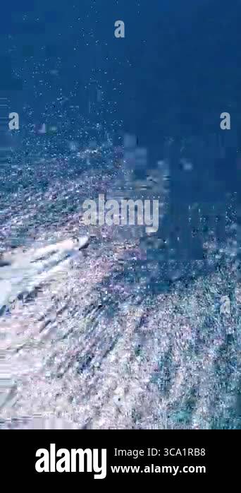 Sparkling Ocean Water Captures Beauty in Bright Sunlight Above a ...