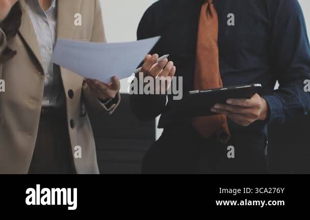 Business meeting team discussion Stock Videos & Footage - HD and 4K ...