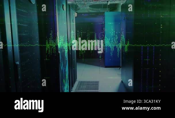 Server room aisle showing Stock Videos & Footage - HD and 4K Video Clips - Alamy