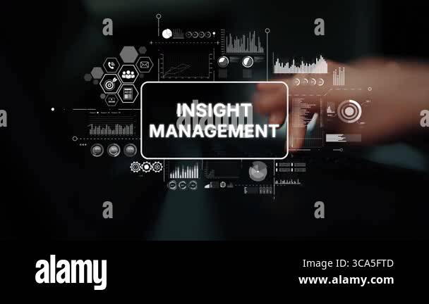Data Visualization for Insight Management with Analytics Graphics and Digital Interface Elements ...