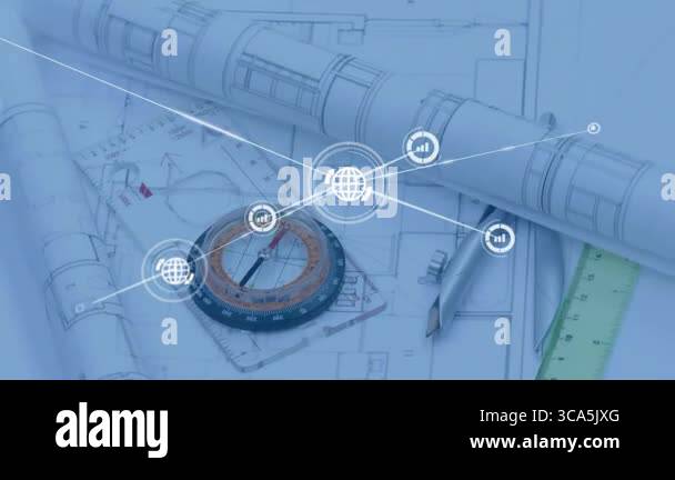 Technical drawing drafting compass Stock Videos & Footage - HD and 4K ...