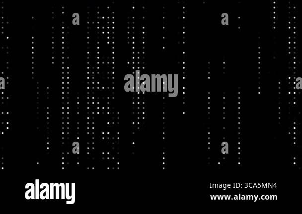 monochrome animated halftone dots and grid loop animation abstract ...