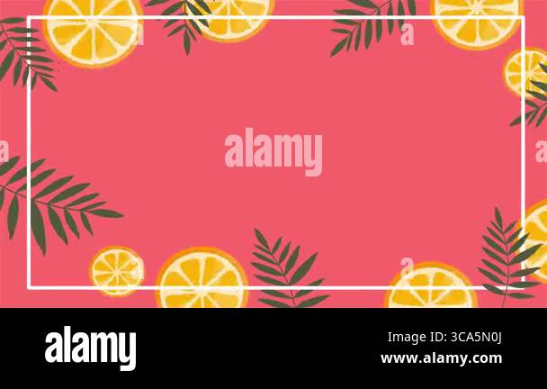 summer background motion video features a vibrant tropical beach scene ...