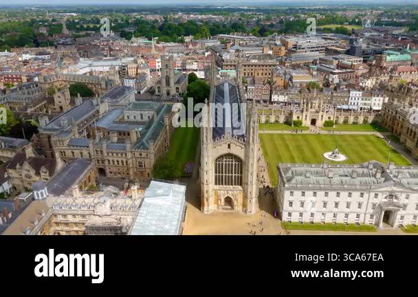 Kings College Chapel, a prominent landmark of Cambridge University ...
