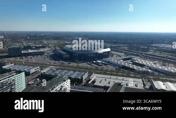 Stadium overview exterior exterior architecture building Stock Videos ...