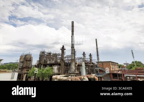 Old abandoned factory and industrial complex in beijing china Stock ...