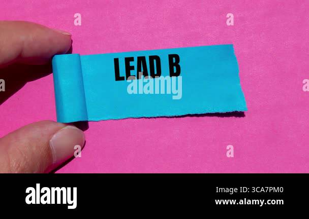 Conceptual lead by example symbol Stock Video Footage - Alamy