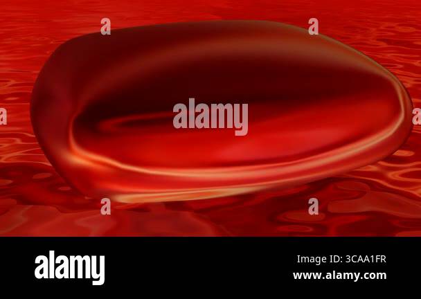 Red Rounded Cube, Floating Background, Elegant Template, Liquid Metal ...