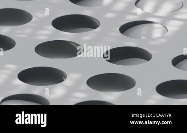 Filling Shapes loop 3D animation Stock Video Footage - Alamy