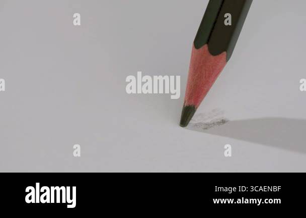 Hand-drawn pencil drawing on white paper Stock Video Footage - Alamy