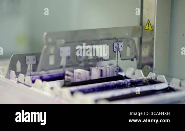 An advanced automated printing machine that utilizes precision ...