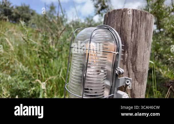 Rustic wooden lamp post Stock Videos & Footage - HD and 4K Video Clips ...